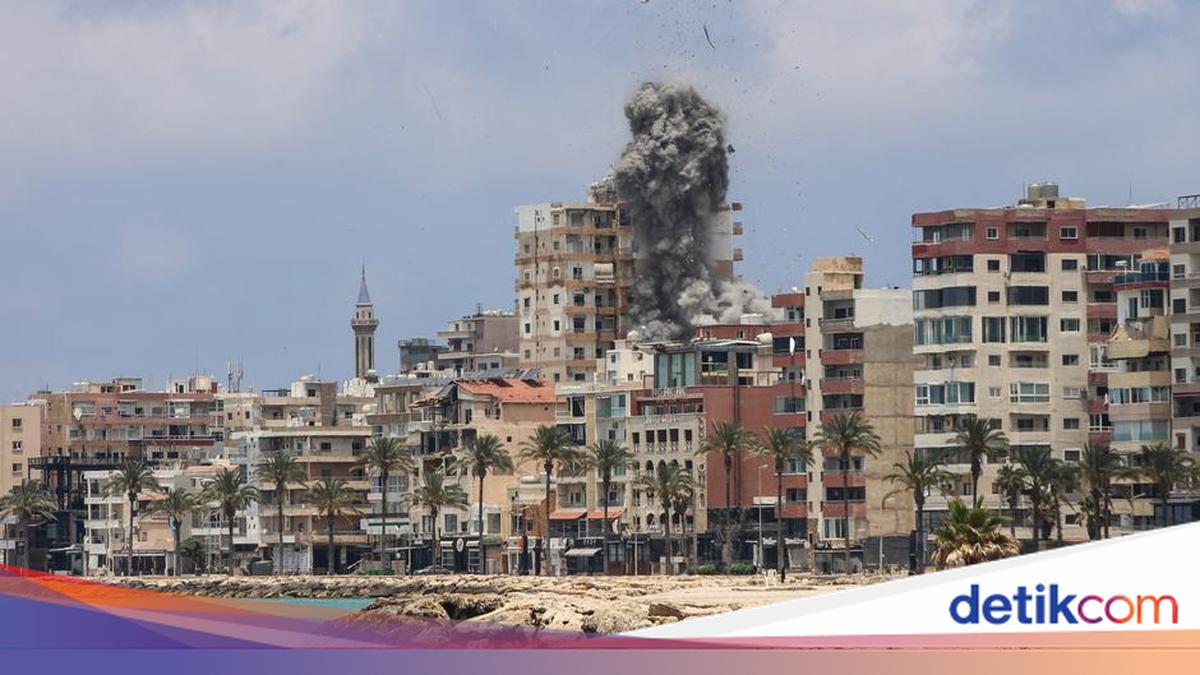 Israel Bombardir Benteng Hizbullah di Beirut, 3 Tewas