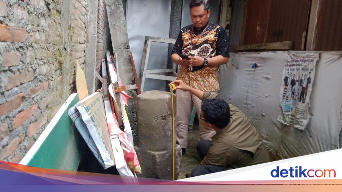 Batu Lingga di Gang Buntu Gumulan Klaten Berhuruf Jawa Kuno Abad 9 M