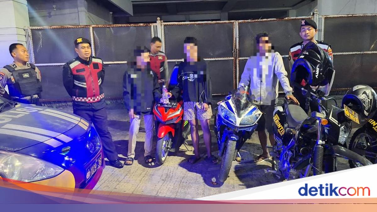 3 Pemuda Mabuk Gagal Balap Liar di Jalan Protokol Pasuruan