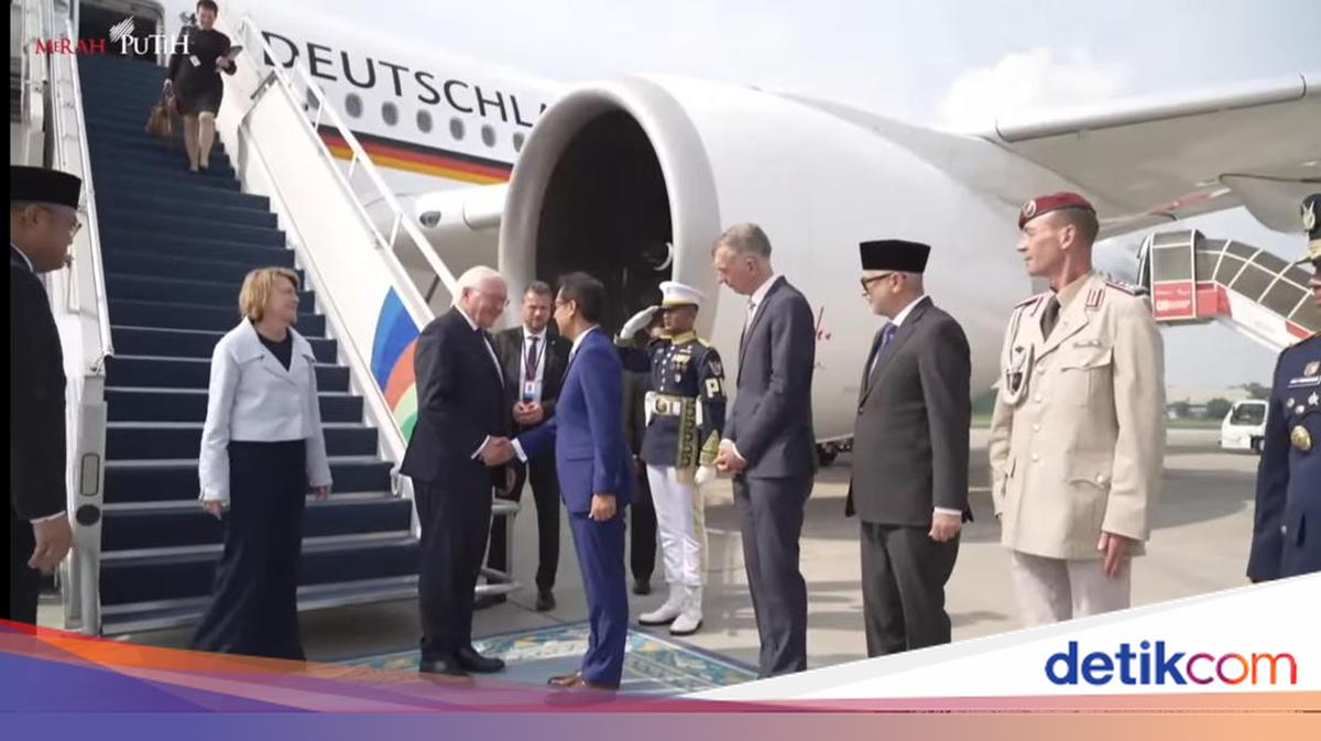 Presiden Jerman Tiba di Jakarta untuk Bertemu Prabowo, Disambut Menkes