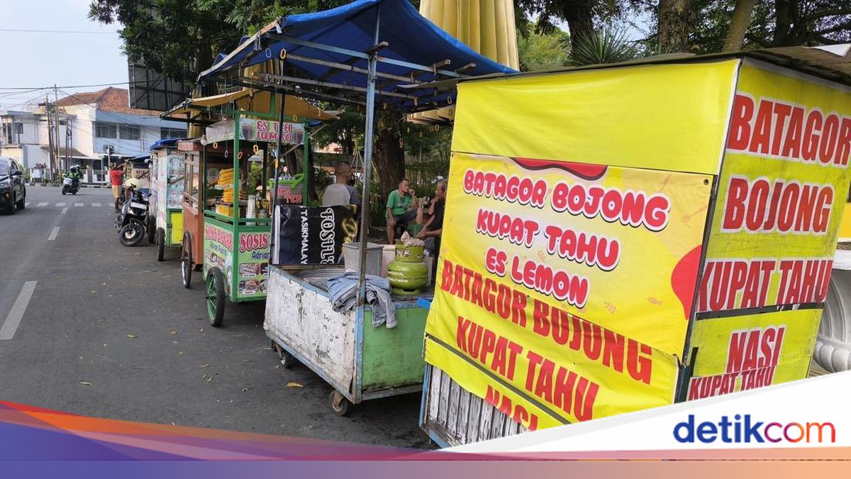 Omzet Anjlok PKL Taman Kota Tasikmalaya Tagih Janji Penataan