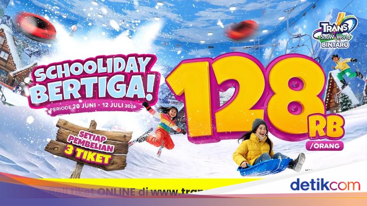 Promo Schooliday Trans Snow World Bintaro, Banyak Wahana Seru Dalam ...
