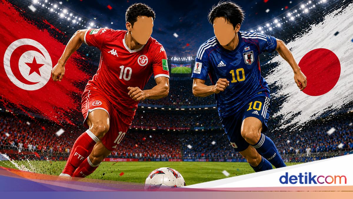 Link Live Streaming Tunisia vs Jepang Piala Dunia 2026, Kick Off 11.00 WIB