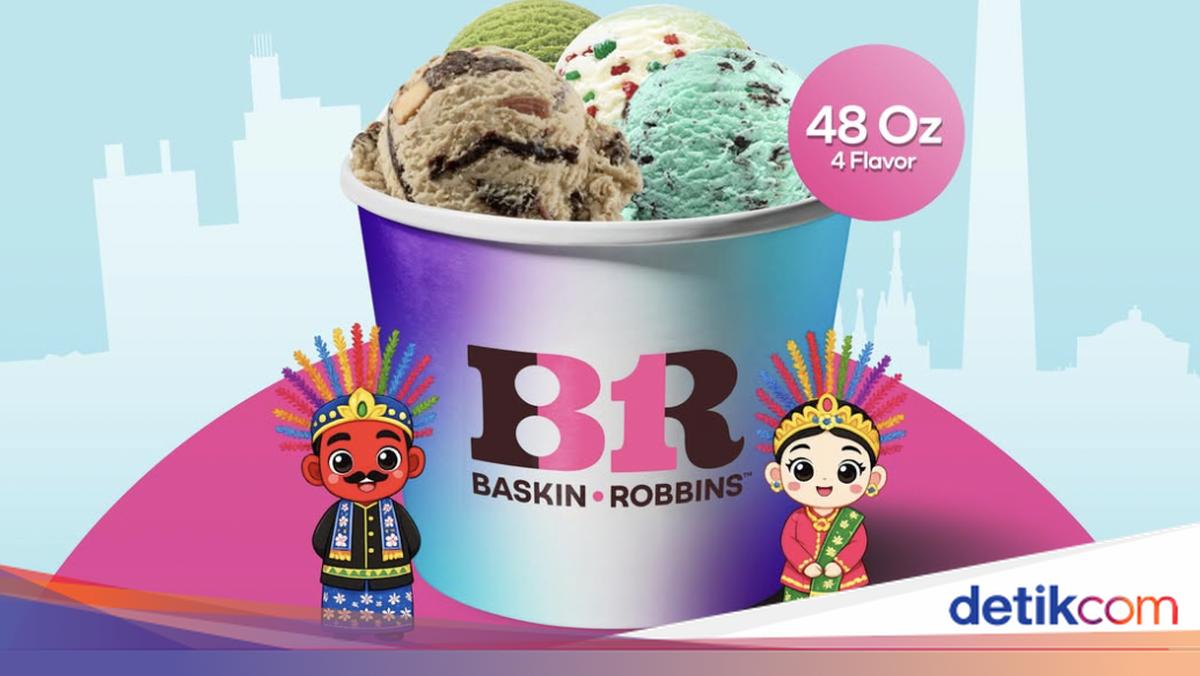 Spesial HUT Jakarta! Baskin Robbins Half Gallon Hanya Rp 499 Ribu