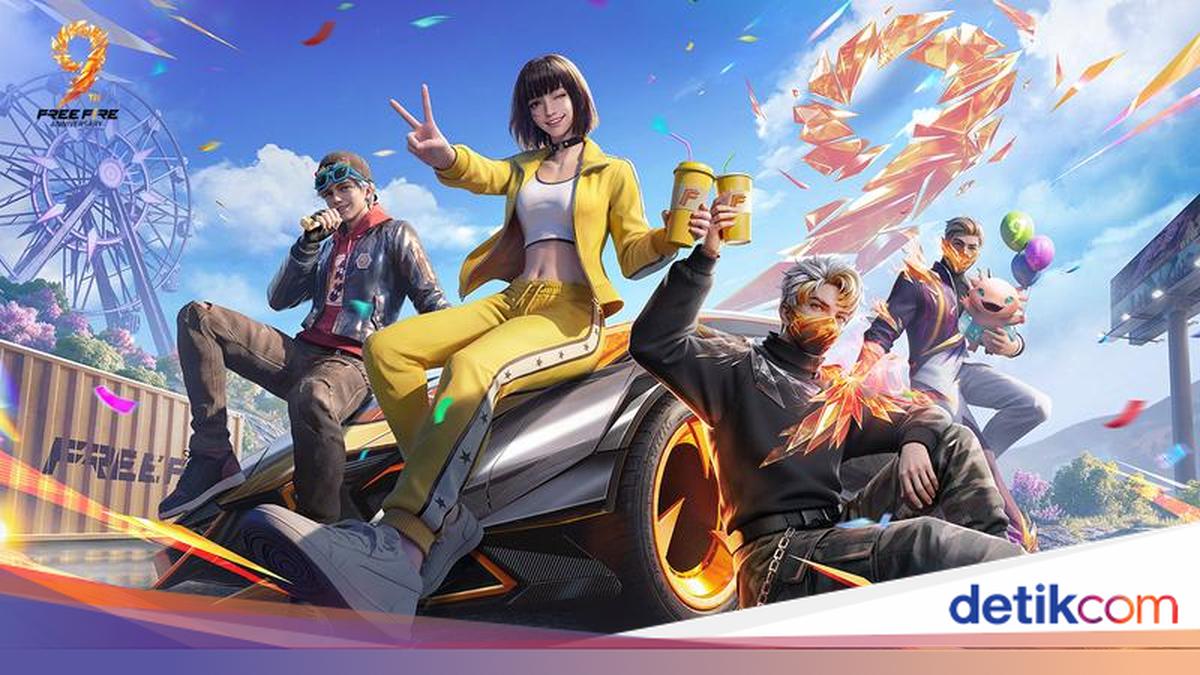 Free Fire Rayakan Ultah ke-9, Hadirkan Event Seru Bertabur Hadiah