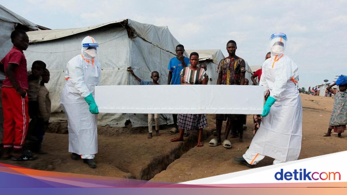 Rekor! Ebola di Kongo Tembus 1.000 Kasus dalam Sebulan