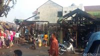 Begini Kondisi Lokasi Pasar Inpres Sabeni Tanah abang Pasca Kebakaran
