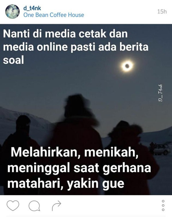 Memes Gerhana Matahari Mall Curiosidades | Ciencias Y Tecnología