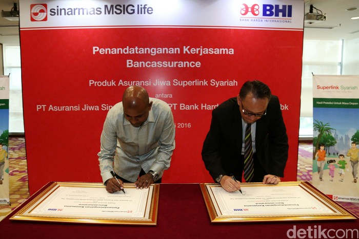 Sinarmas MSIG Life dan Bank Harda Internasional Jalin Kerja Sama