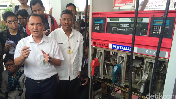 Pertamina Peragakan Cara Kerja Dispenser Kesesuaian BBM di SPBU Bintaro