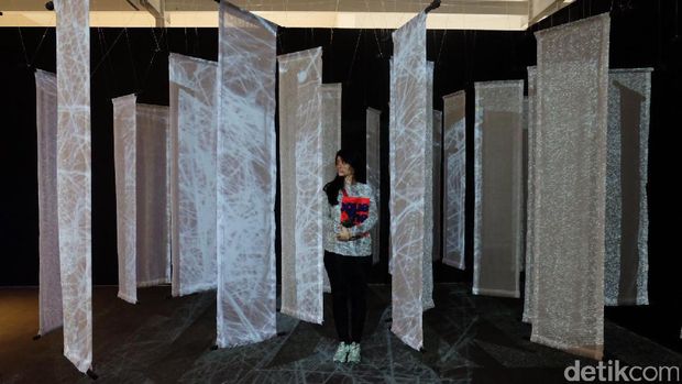 'Mencicipi' Karya Seni Instalasi Seniman Korea-Indonesia