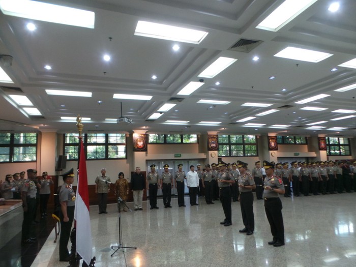9 Pati Naik Pangkat, Kepala Intelijen Polri Lutfi Resmi Sandang Bintang 3