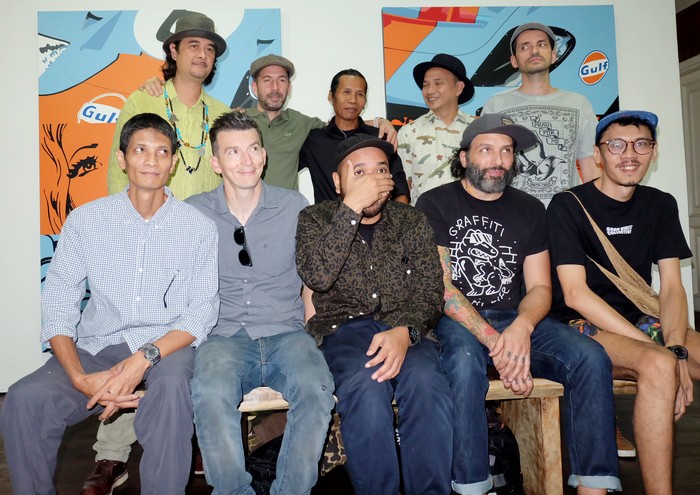 Karya Seniman Jalanan Prancis dan Lokal di 'Off The Wall' Karya Seniman Jalanan Prancis dan Lokal di 'Off The Wall'