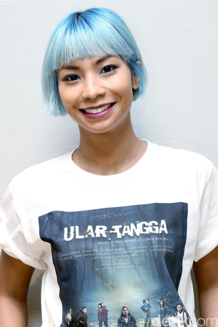 Shareefa Daanish tampil Menawan dengan Rambut Ombrenya