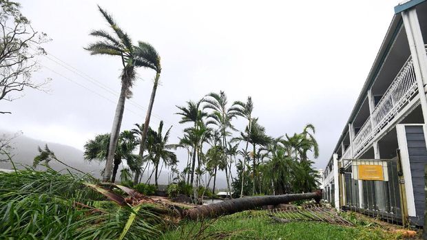 Usai Diterjang Topan Debbie, Australia Seperti Zona Perang