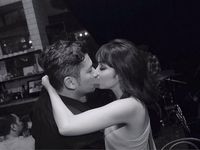 Muach! Ciuman Mesra Gisel di Hari Ulang Tahun Gading Marten