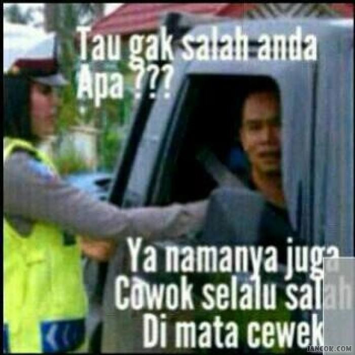 Meme Lucu Ditilang Polisi