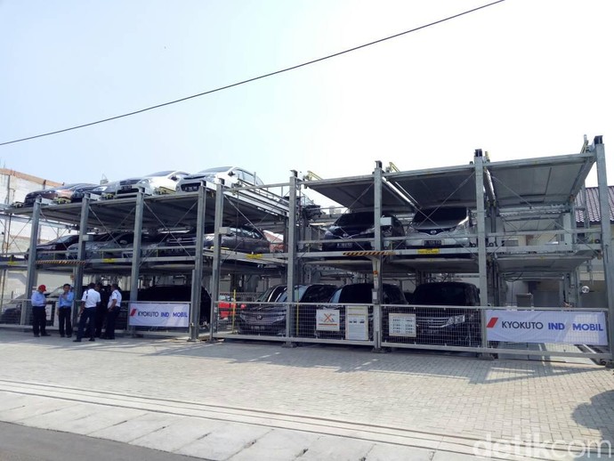 Keren, Parkir Mobil Tingkat Otomatis