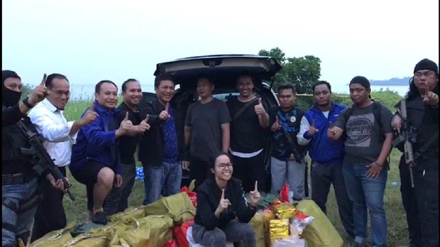 Polisi Gagalkan Penyelundupan 1 Ton Sabu dari China