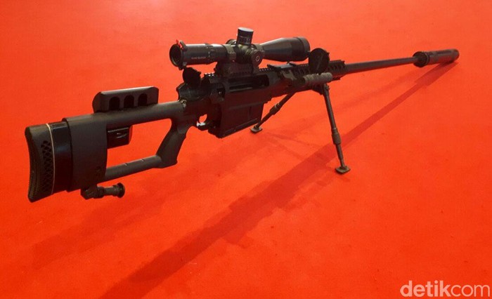 Keren! Senjata SPR-2 Buatan Pindad Mampu Tembus Baja