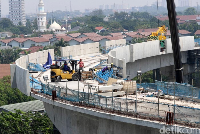 Foto: Wajah Proyek MRT Jakarta yang Terus Maju