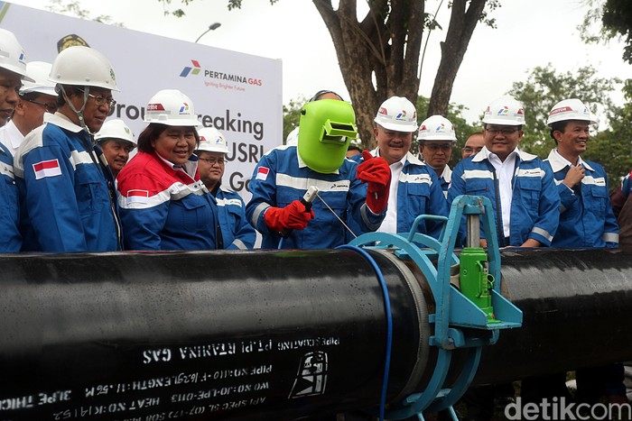 Proyek Pipa Gas Grissik-Pusri Dimulai