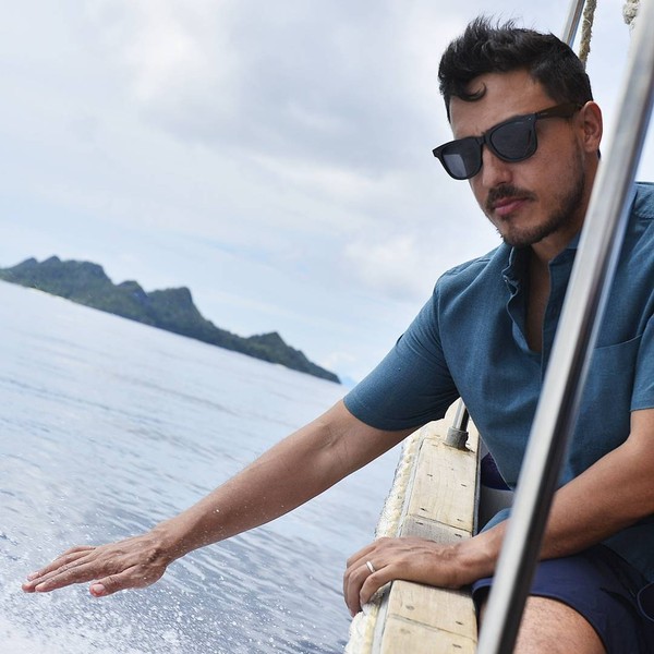 Foto: Gaya Traveling Hamish Daud