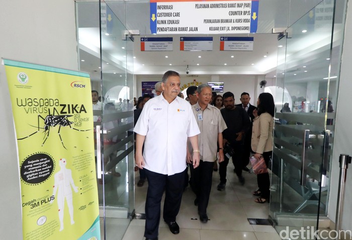 Dirut PLN Sofyan Basir Kunjungi RSCM