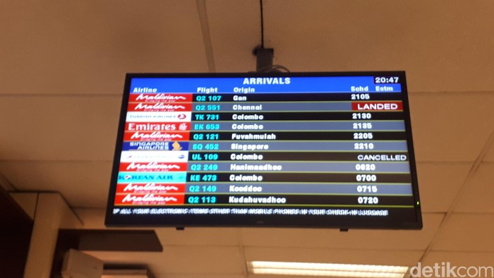 Foto: Bandara Maldives yang Sederhana