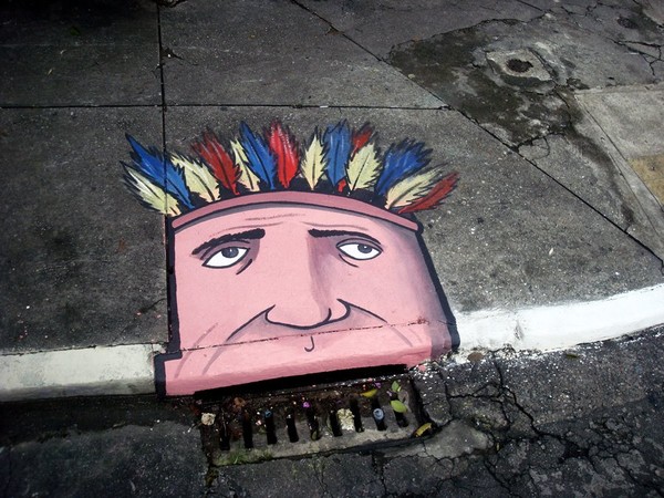 Foto: Mural Lucu di Jalanan Brasil