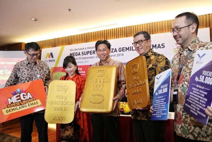Bank Mega Hadirkan Program Baru Mega Supervaganza Gemilang Emas Bank Mega Hadirkan Program Baru Mega Supervaganza Gemilang Emas