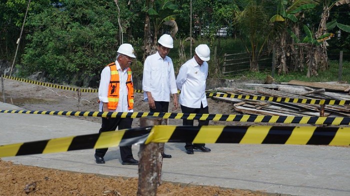 Tinjau Embung Rawasari, Jokowi: Ini untuk Masyarakat Tarakan