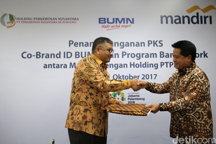 Bank Mandiri Menggandeng PTPN III