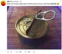 Refleks Super David de Gea Jadi Bahan Meme