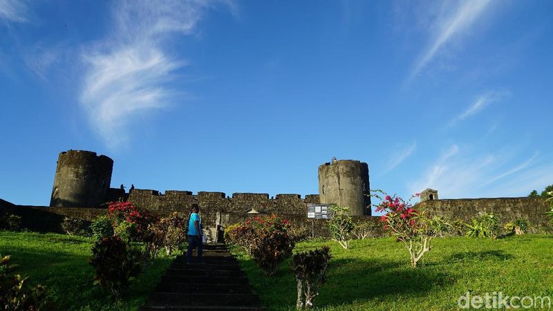Foto: Bukan Pentagon, Ini Benteng Belgica di Banda Neira