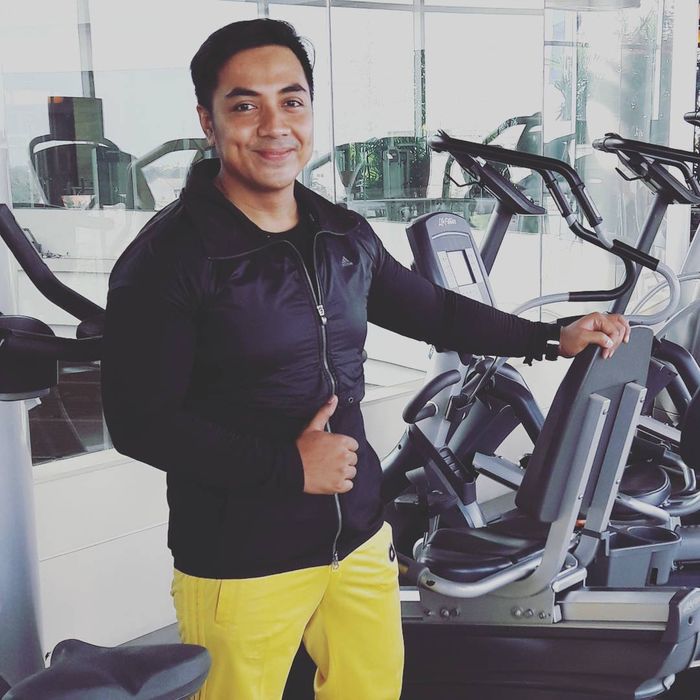 Foto: Riza Muhammad, Ustad Kondang yang Bertubuh Kekar - Foto 6