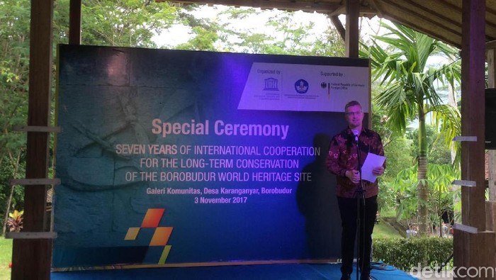 Kerjasama Jerman-Indonesia untuk Konservasi Borobudur Berakhir