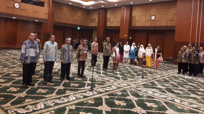 Sri Mulyani Lantik Pejabat Eselon II Kementerian Keuangan