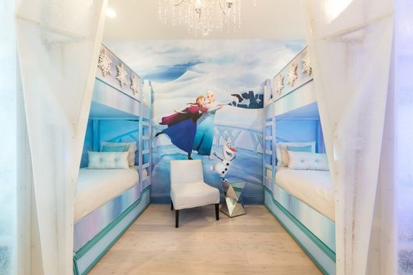 Foto: Penginapan Imut Bertema Disney, Mau Banget Tidur di Sini!