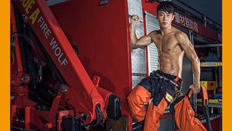 Ladies, Beli Kalender Cowok Seksi di Taiwan Bisa Sambil Beramal