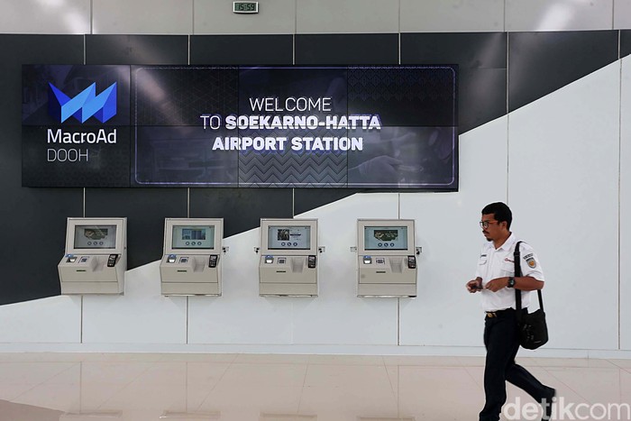 Foto: Begini Desain Interior Stasiun Bandara Soetta