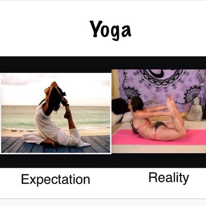 Kumpulan Meme Latihan Yoga yang Failed