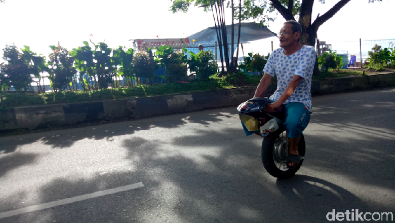 Ada di Makassar, Ini Penampakan Motor Sport Roda Satu