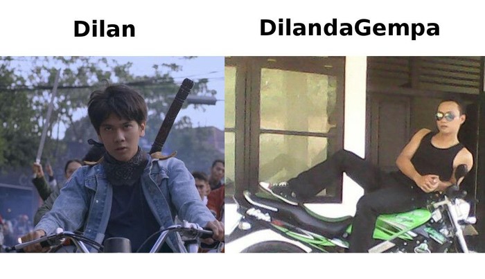 Meme Bikin Ngakak Film 'Dilan' yang Mungkin Belum Kamu Lihat
