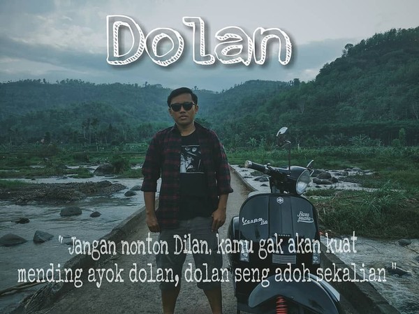 Meme-meme Kocak Dilan Soal Traveling