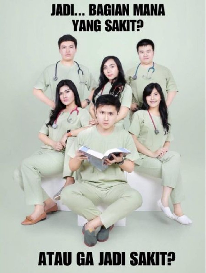 Meme Dokter Cantik dan Tampan yang Bikin Kamu Cepat Sembuh
