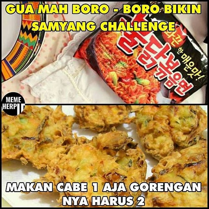 10 Meme Tentang Gorengan Ini Bikin Ngakak Sampai Bikin Baper