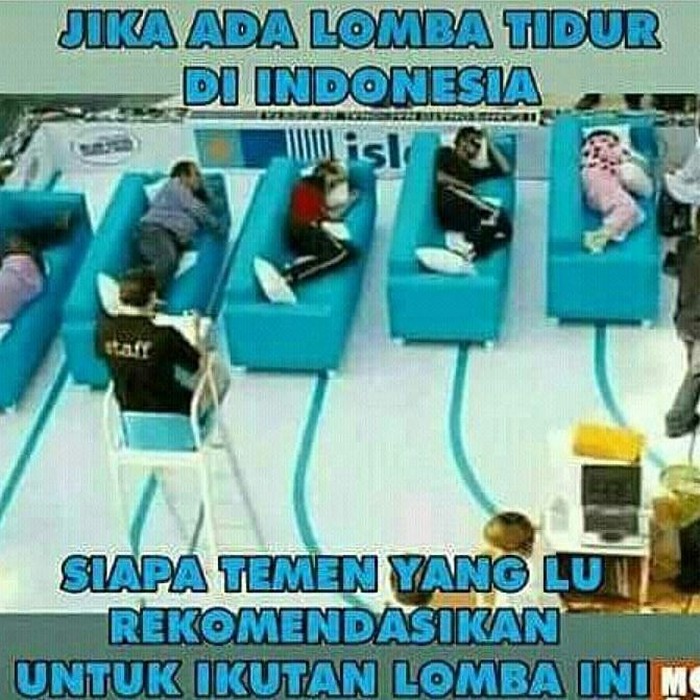 Kocak! 9 Meme Tidur Ini Bikin Kantuk Malah Hilang