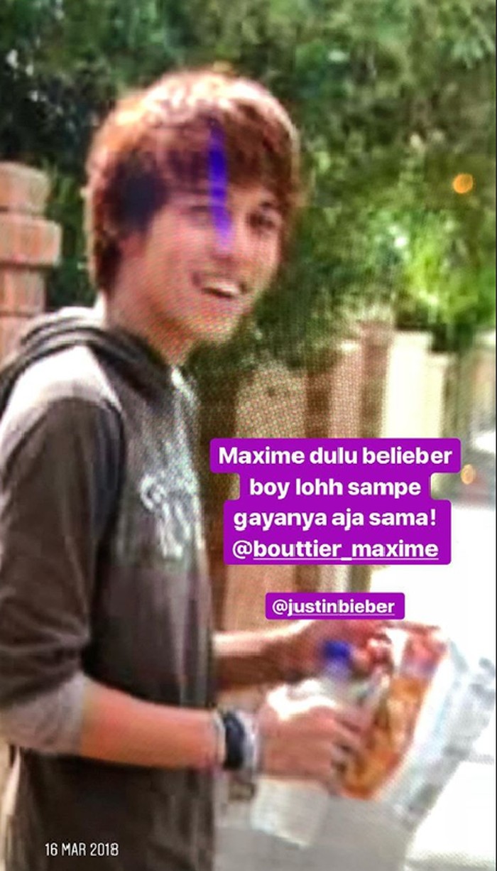 Lucu! 'Perang' Foto Jadul Prilly Latuconsina dan Maxime Bouttier