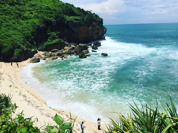 Pantai-pantai Cantik Gunungkidul Jepretan Netizen